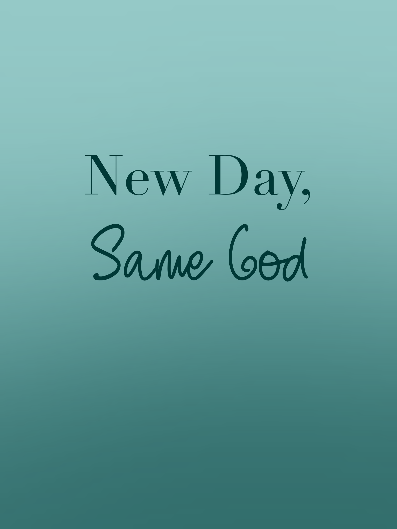 New Day, Same God – The Place Called Home